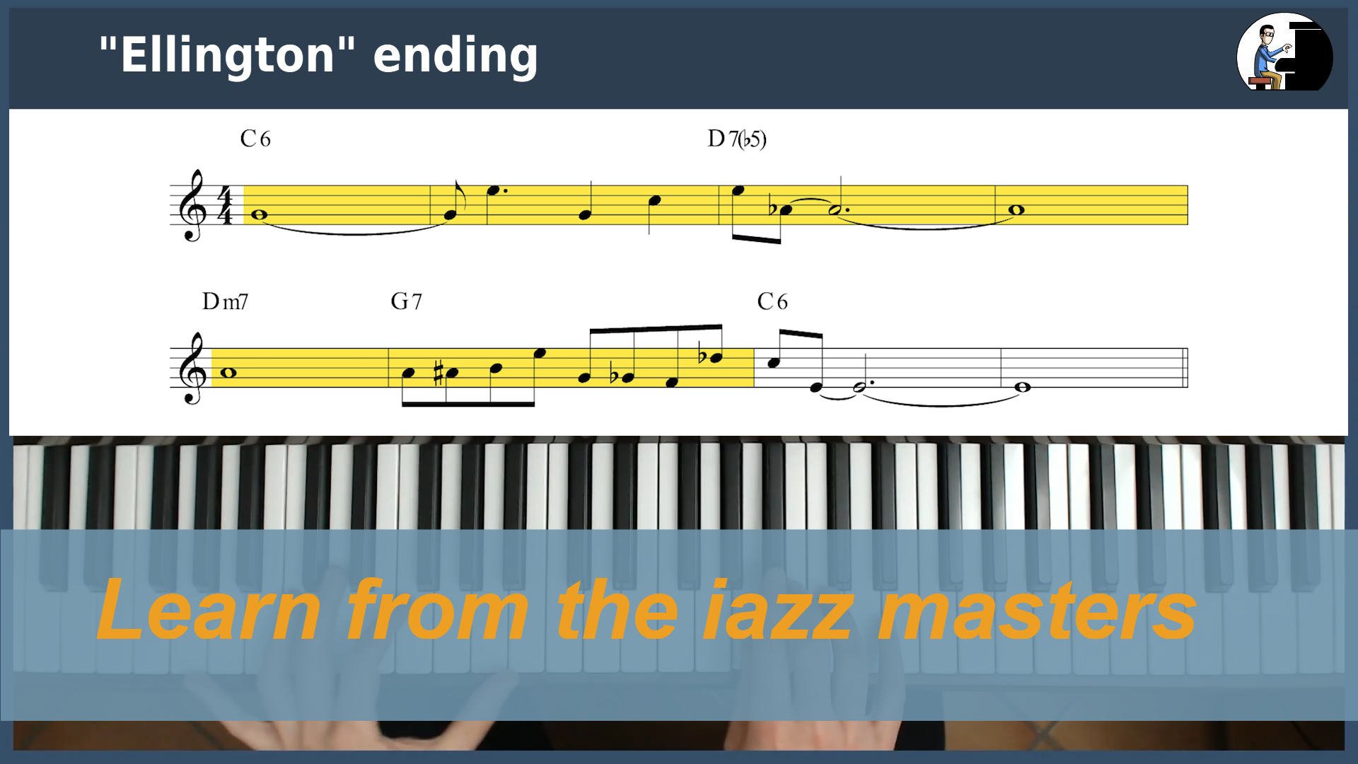 Jazz piano course, learn to play jazz piano